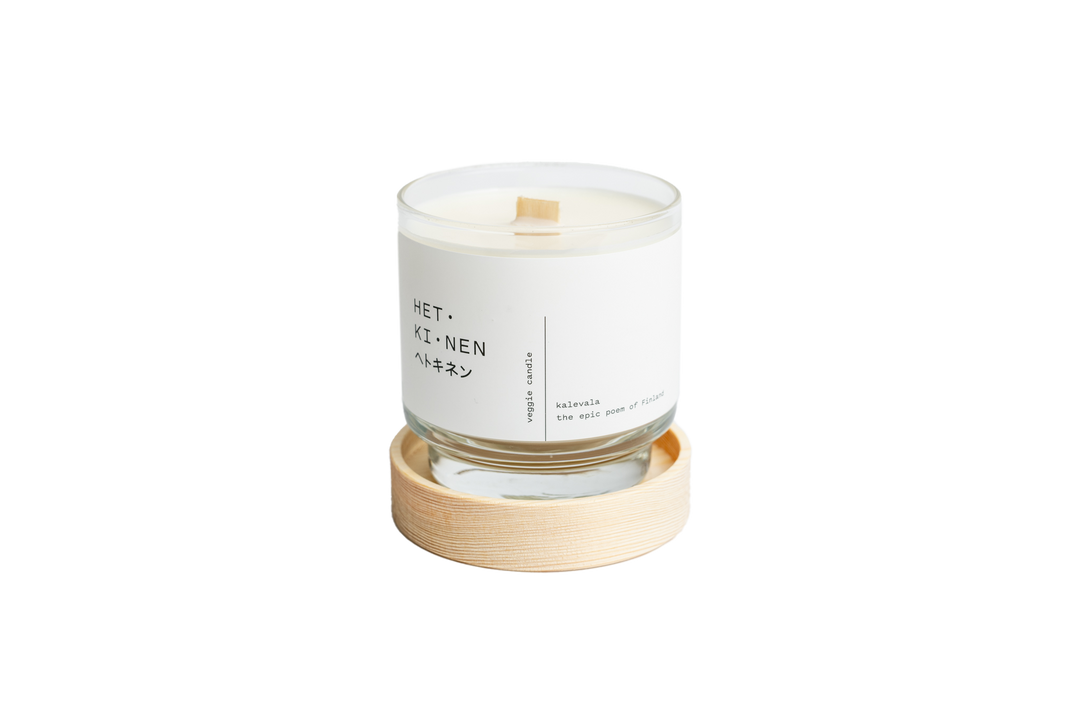 veggie candle kalevala round – Hetkinen